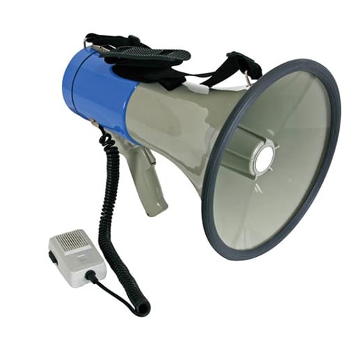 Location d'un mégaphone / porte-voix à Paris - CCL Live